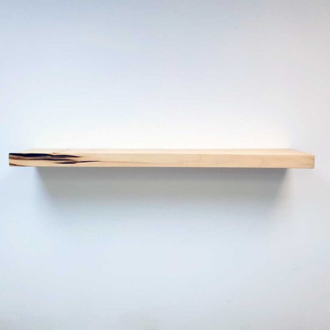 Straight Cut Maple Floating Shelf 3
