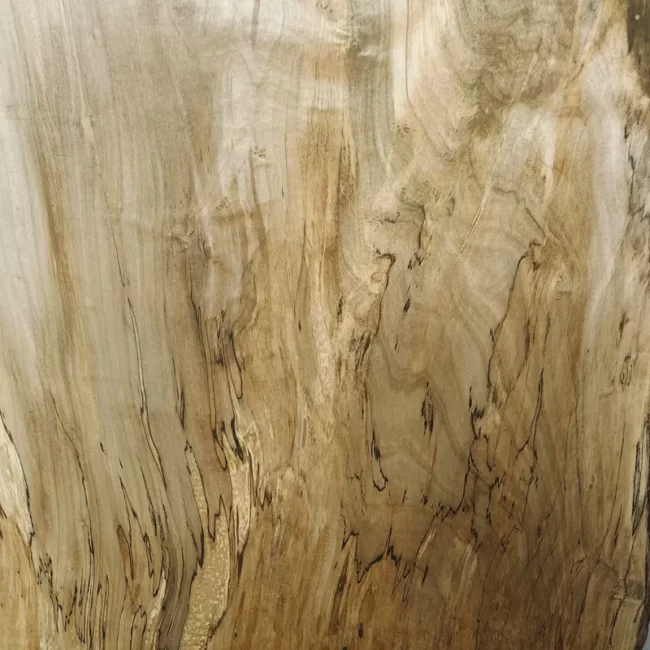 Spalted Maple Live Edge Desk Top - 7 foot